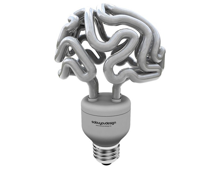 Brain Lamp by Solovyov Design | Amusing Planet